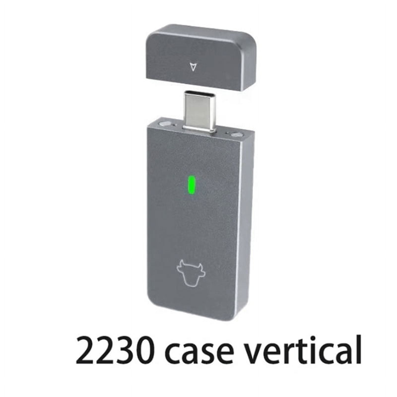 M.2 NVMe 2230 SSD Enclosure USB C Adapter 10Gbps USB3.2 Gen2 External ...