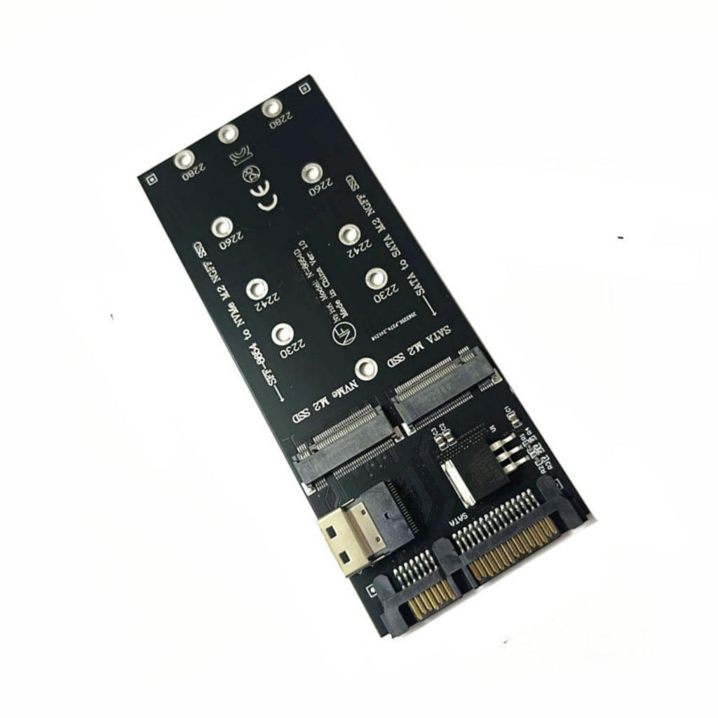 M.2 NVMe PCIE to SFF-8654 Data Transfer Storage Expansion M.2 NVMe Adapter Card Host Controller ...