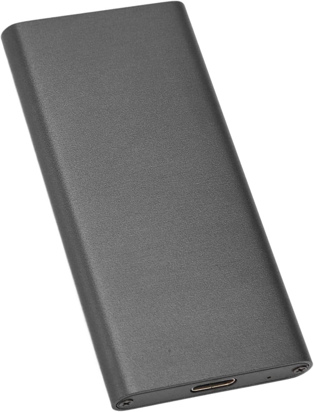 M.2 NVMe SSD Enclosure, 10Gbps Type C USB 3.1, Clear Cover, Breathing ...