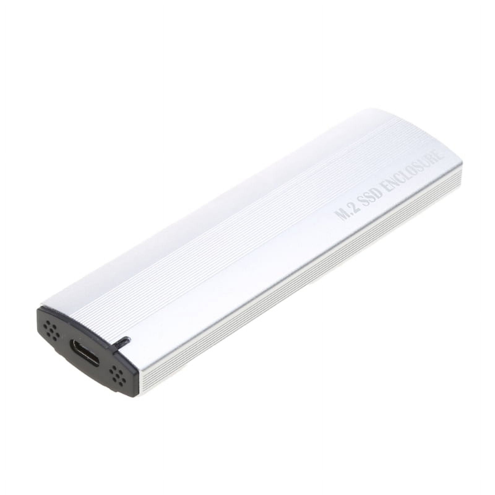 M.2 NVMe SSD Enclosure Support USB3.1 M.2 SSD Case Aluminum Alloy SSD ...