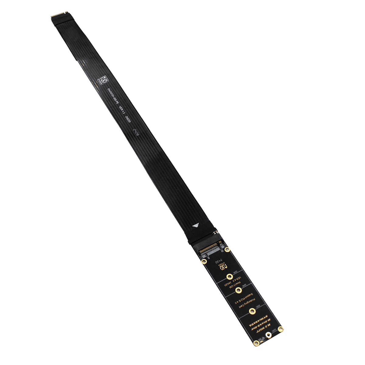 M.2 NVMe SSD Extension Cable PCIe 4.0 X4 M-Key High-Speed Data Transfer ...