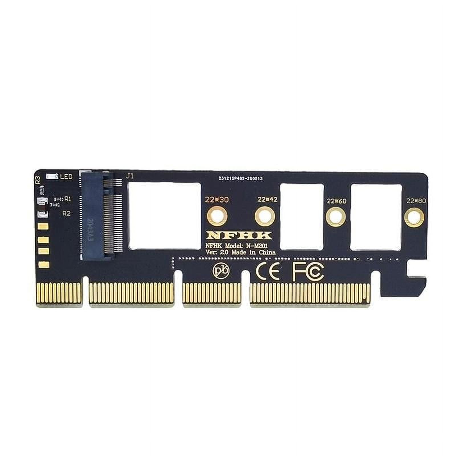 M.2 NVMe SSD to PCIE 3.0 X16/X8/X4 desktop state drive n n card adapter ...