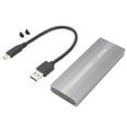 M.2 Nvme PCIE NGFF SATA SSD Enclosure Type C Port 10Gbps UASP Compliant ...