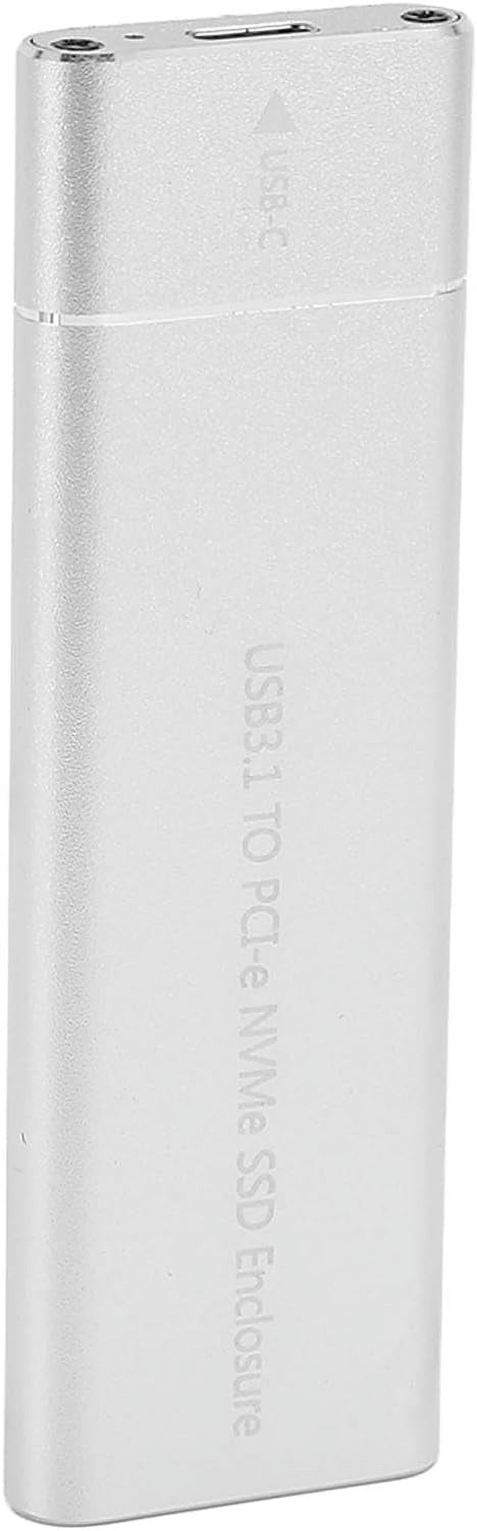 M.2 Nvme Ssd Enclosure, 10Gbps Aluminum Alloy High Speed Uasp Protocol ...