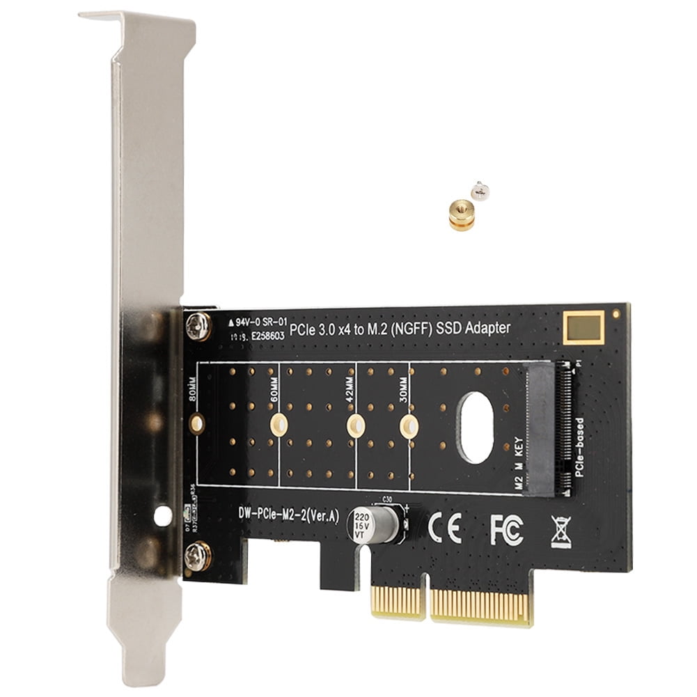 M.2 PCI-E 16x Flexible Cable Card Extension Adapter High Speed Powered Riser Card - Walmart.com
