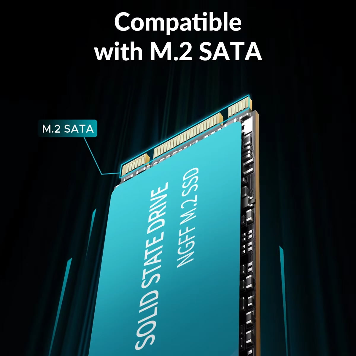 M.2 SATA SSD 128GB 256GB 512GB M.2 NGFF SSD 500MB/S M.2 2280 Ngff Sata ...