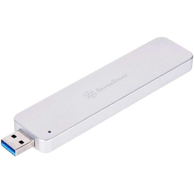 M.2 SATA SSD to USB 3.1 Generation 2 Enclosure with Retractable ...