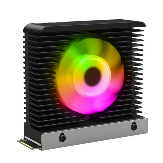 M.2 SSD ARGB Cooling Heatsink Solid State Disk Radiator M.2 2280 SSD ...
