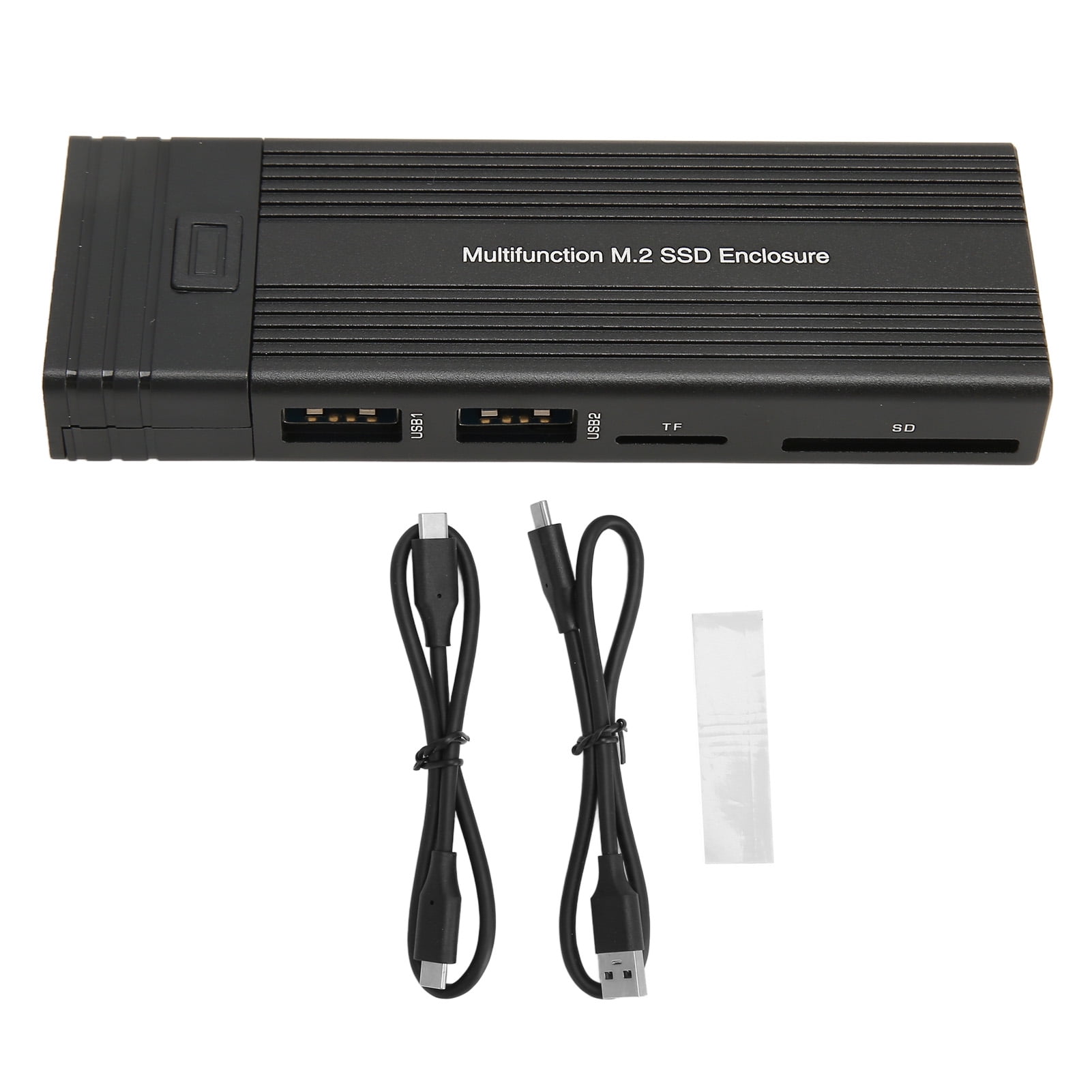 M.2 SSD Enclosure Multifunction USB3.2 Gen2 PCI Solid State Drive ...