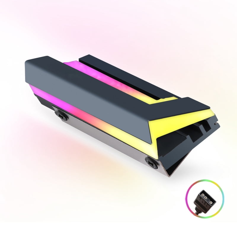 M.2 SSD Heatsink Cooler 2280 Solid State Hard Disk Radiator M2 Aluminum ...