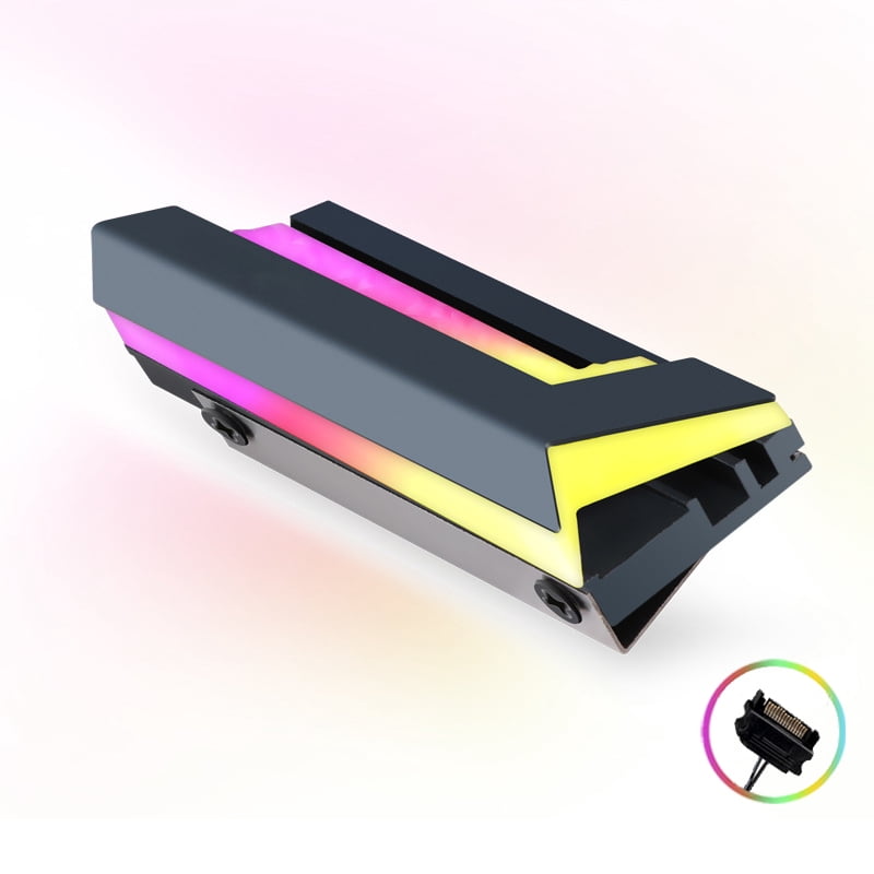 M.2 SSD Heatsink Cooler 2280 Solid State Hard Disk Radiator M2 Aluminum ...