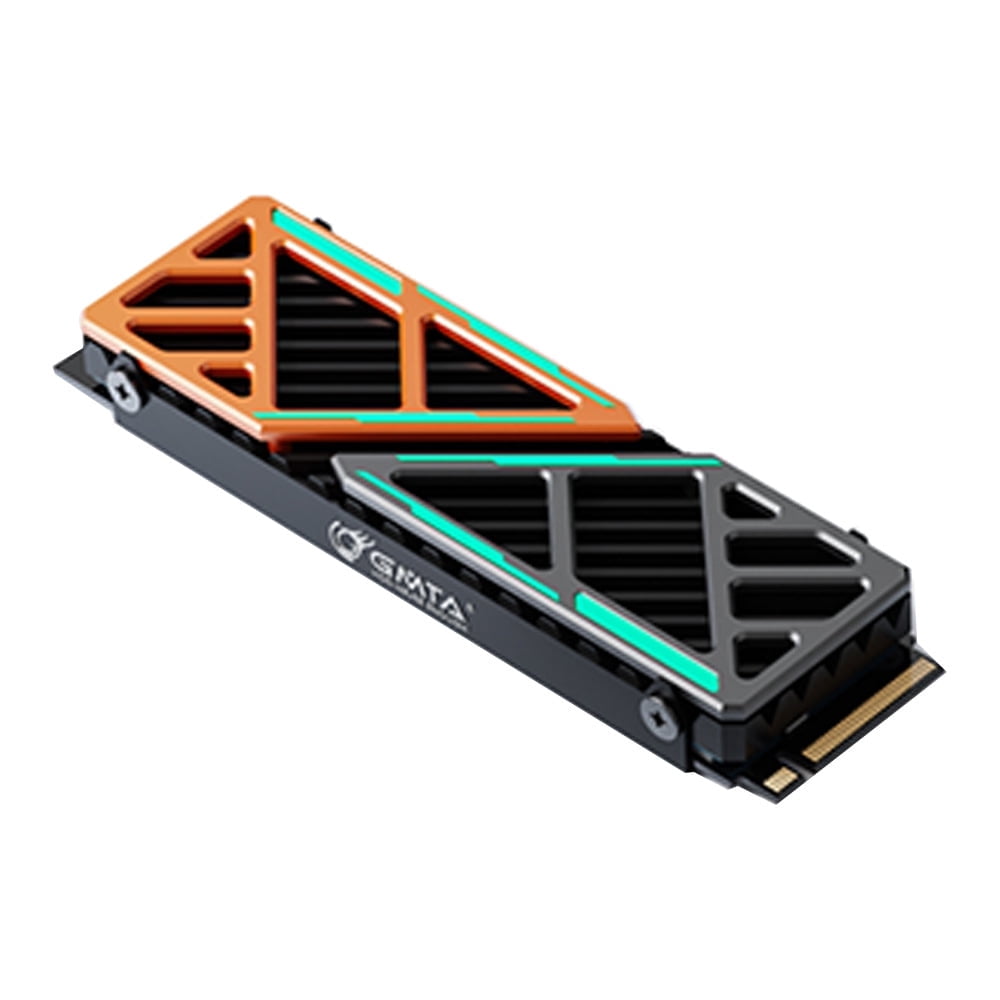 M.2 SSD Heatsink,Magnesium Aluminum Alloy High-Efficiency Heatsink with ...