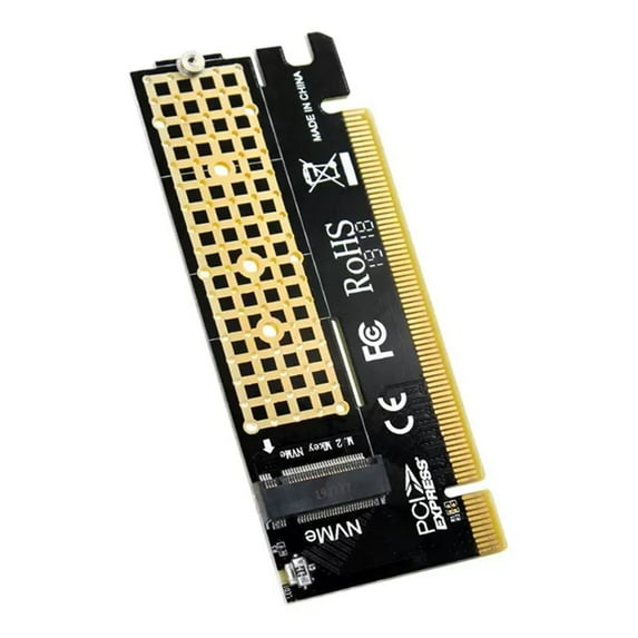 M.2 SSD PCIE Adapter M.2 NVME to PCI-E X16 Card PCI-Express X16 M-Key ...