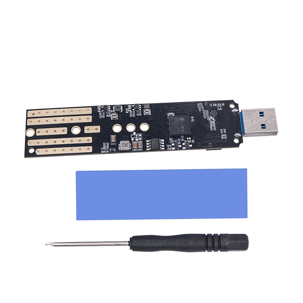 M.2 SSD SATA/NVMe To USB 3.1 Adapters SSD Card NVMe To USB3.1 TypeA ...
