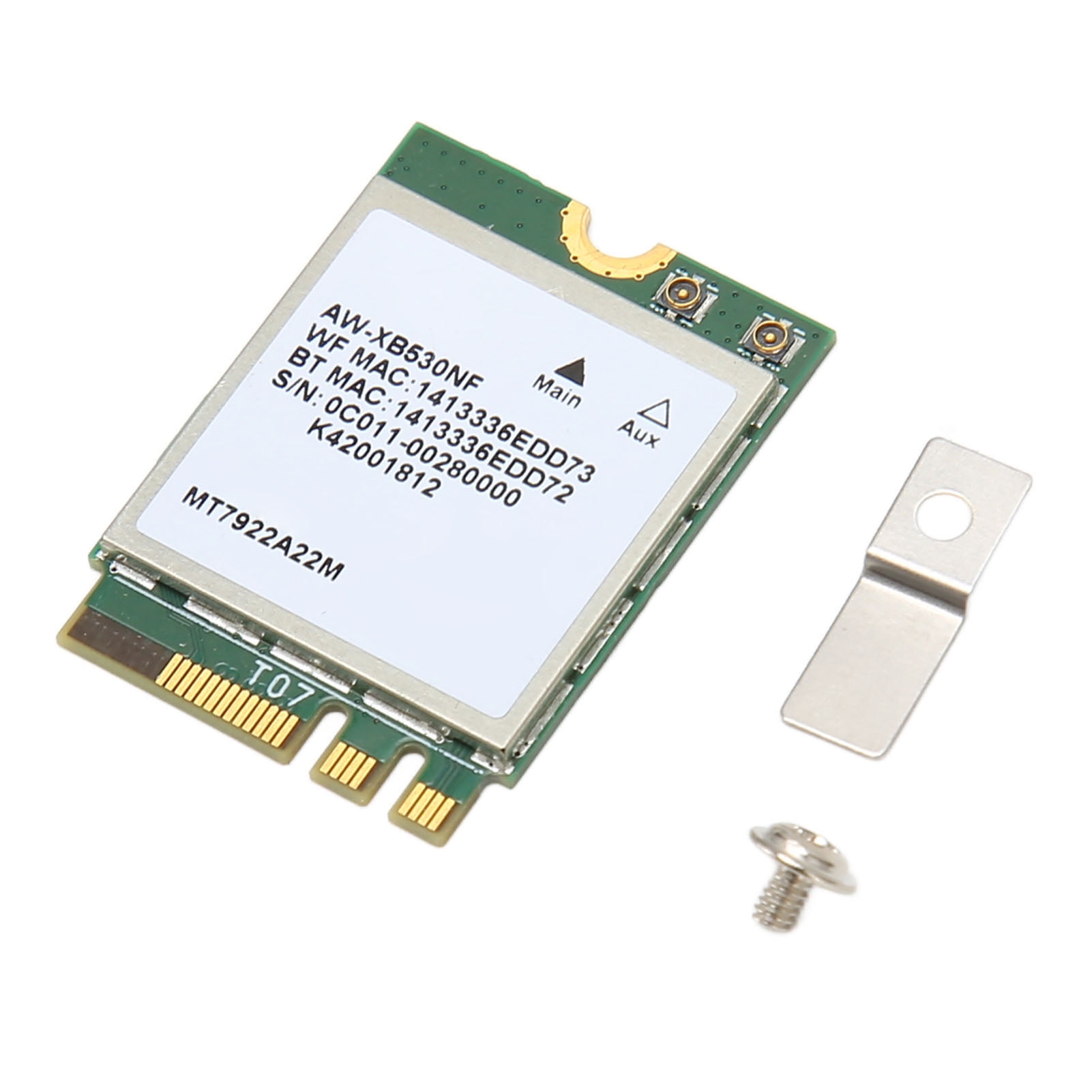 M.2 WIFI 6E Card 5374Mbps Triple Band 2.4G 5G 6G Support MU MIMO ...