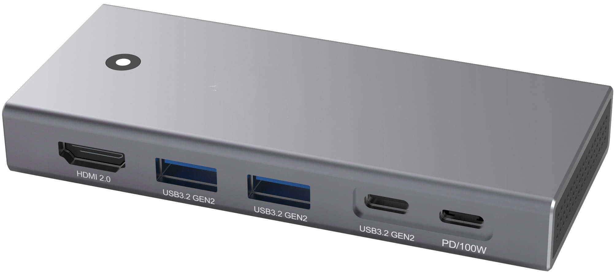 M.2 hard drive box expansion dock nvme/sata USB3.2 hub 4k60hz notebook ...