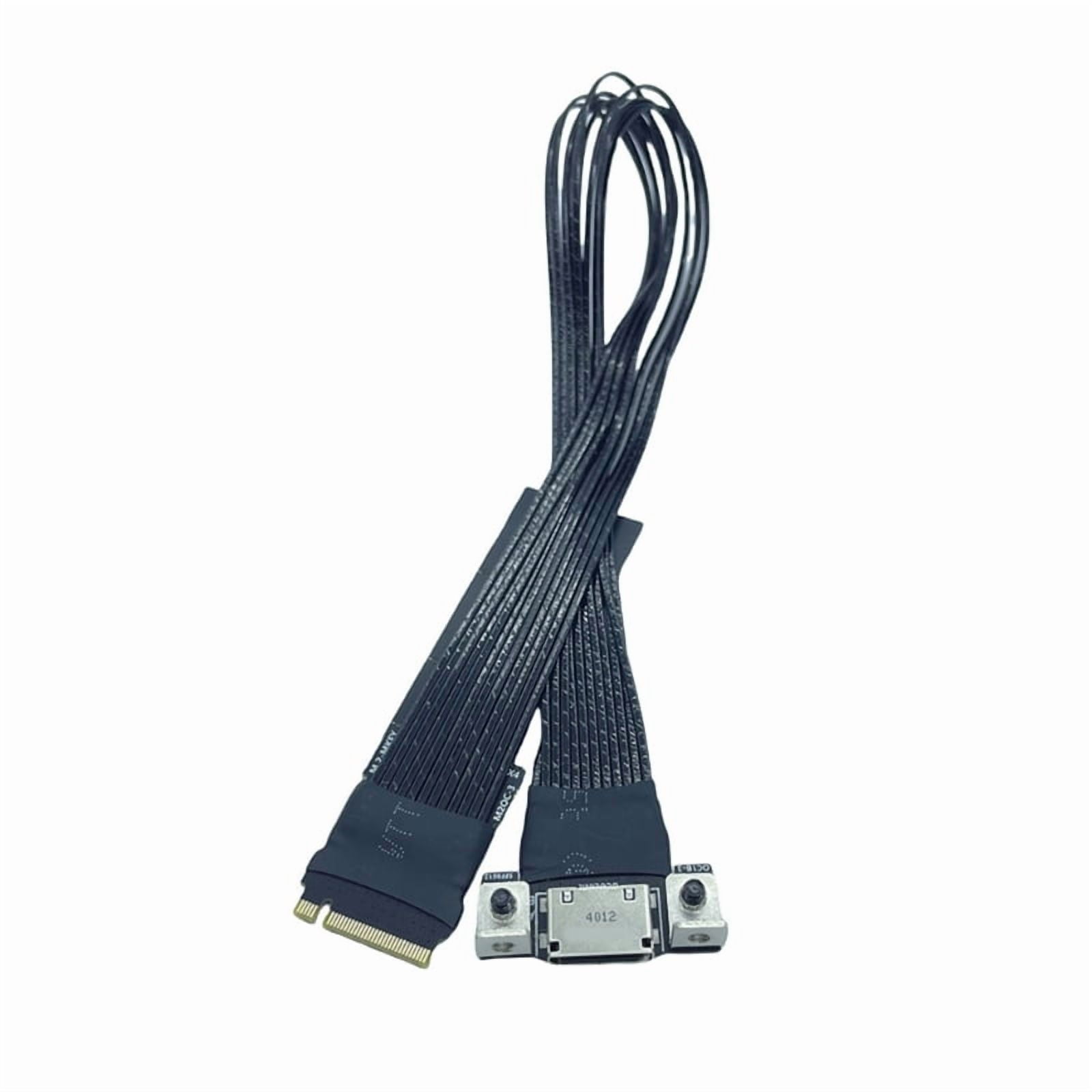 M.2 nvme to Oculink Extension Cable with Fixed Buckle Fast Speed Data ...