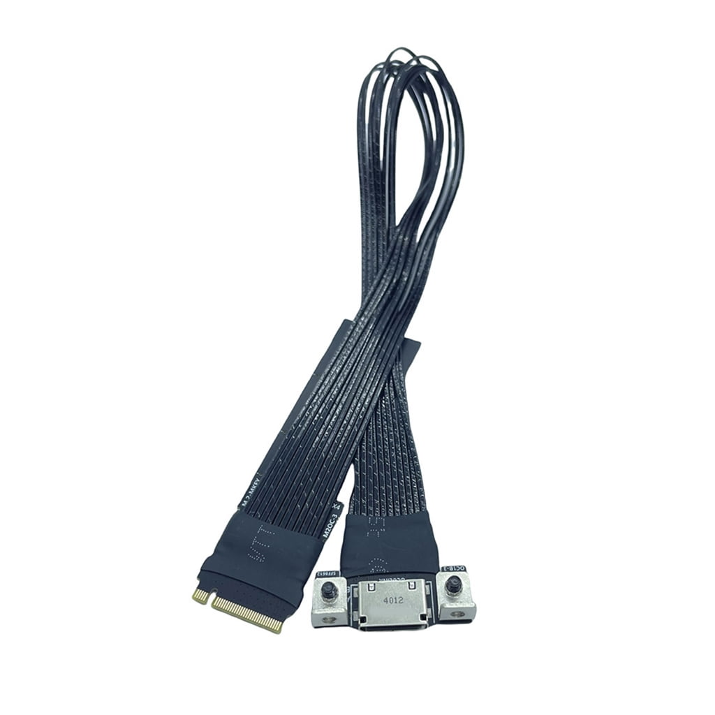 M.2 nvme to Oculink Extension Cable with Fixed Buckle Fast Speed Data ...