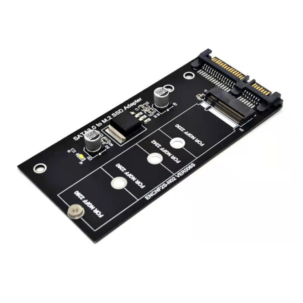 M.2 to SATA3 Adapter Card High Efficiency SATA3 M.2 SSDs Convert ...