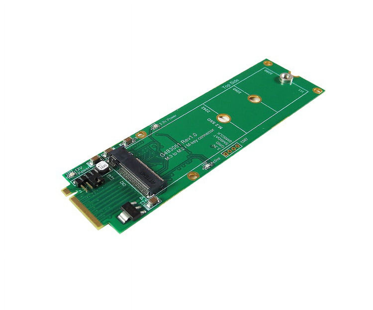 M.3 Golden Finger to M.2/M.3 NVME SSD Adapter - Walmart.com