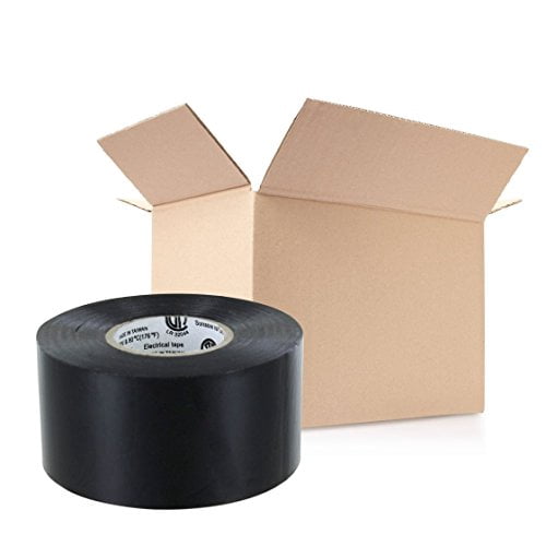 M 307 Electrical Tape Black 1.5in x 66ft U/L - 10 Pack | All Weather ...