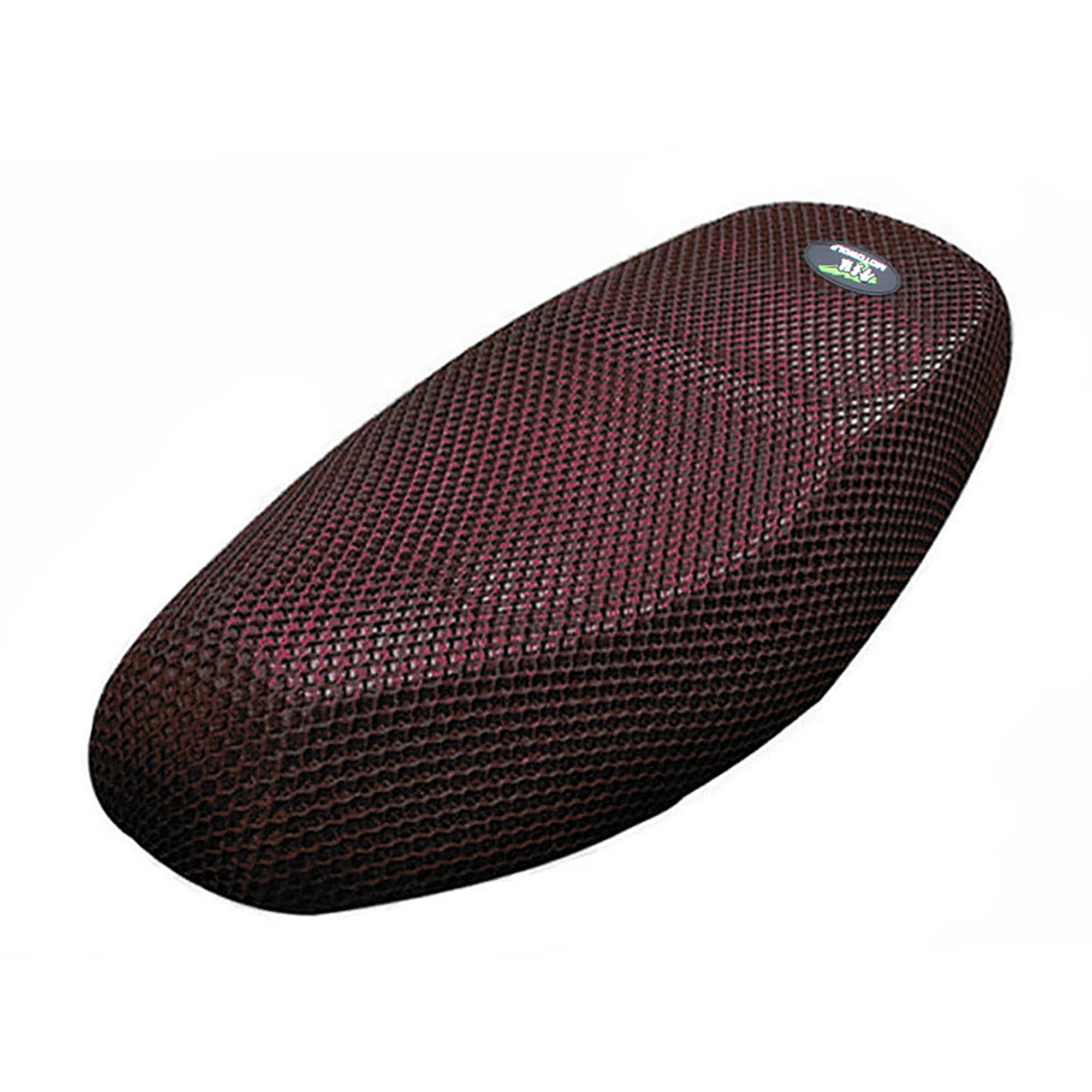 Unique Bargains M Heat Resistant Breathable Saddle 3D Mesh Cover Black ...