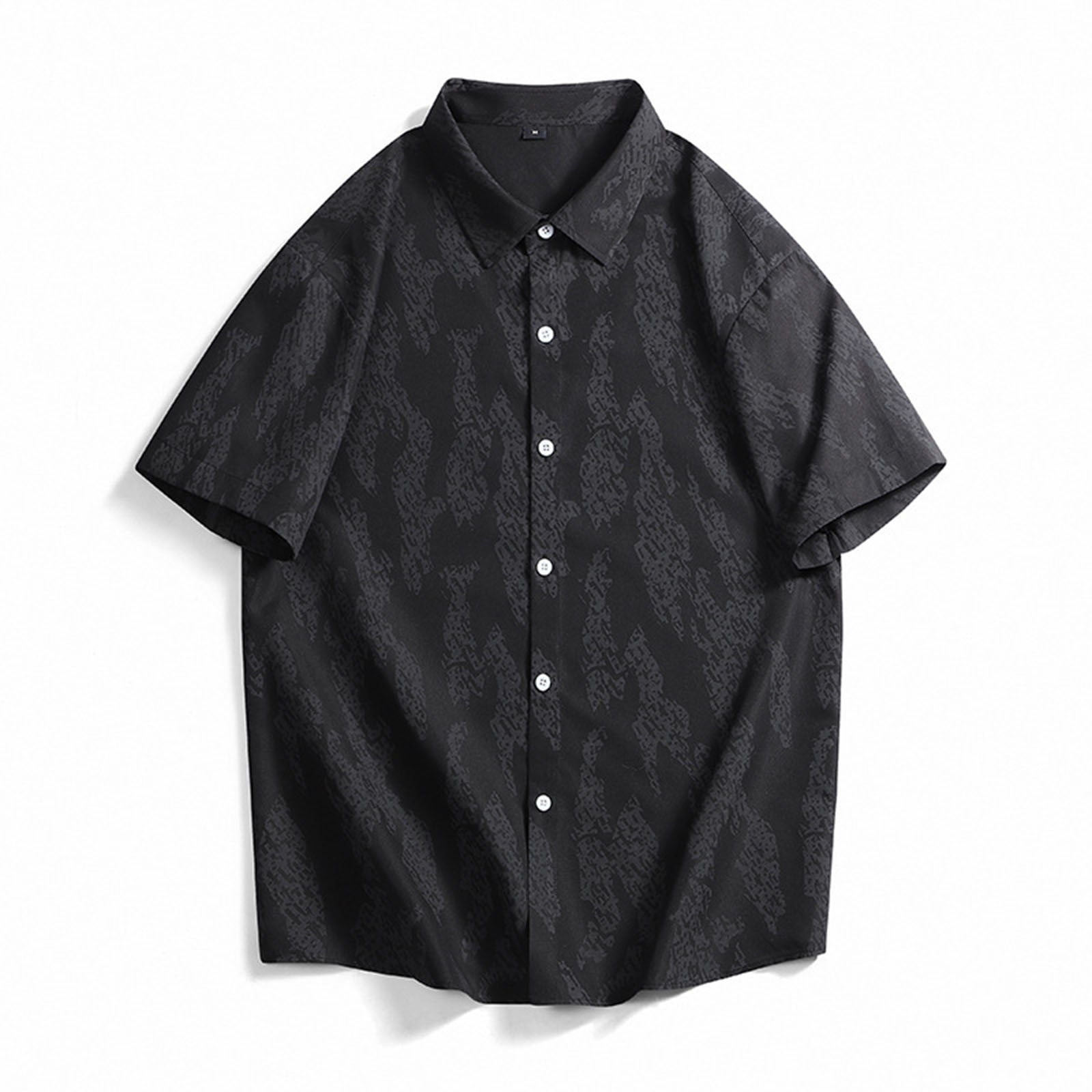 M-4XL Big & Tall Shirts for Men Clearance Plus Size Short Sleeve T ...