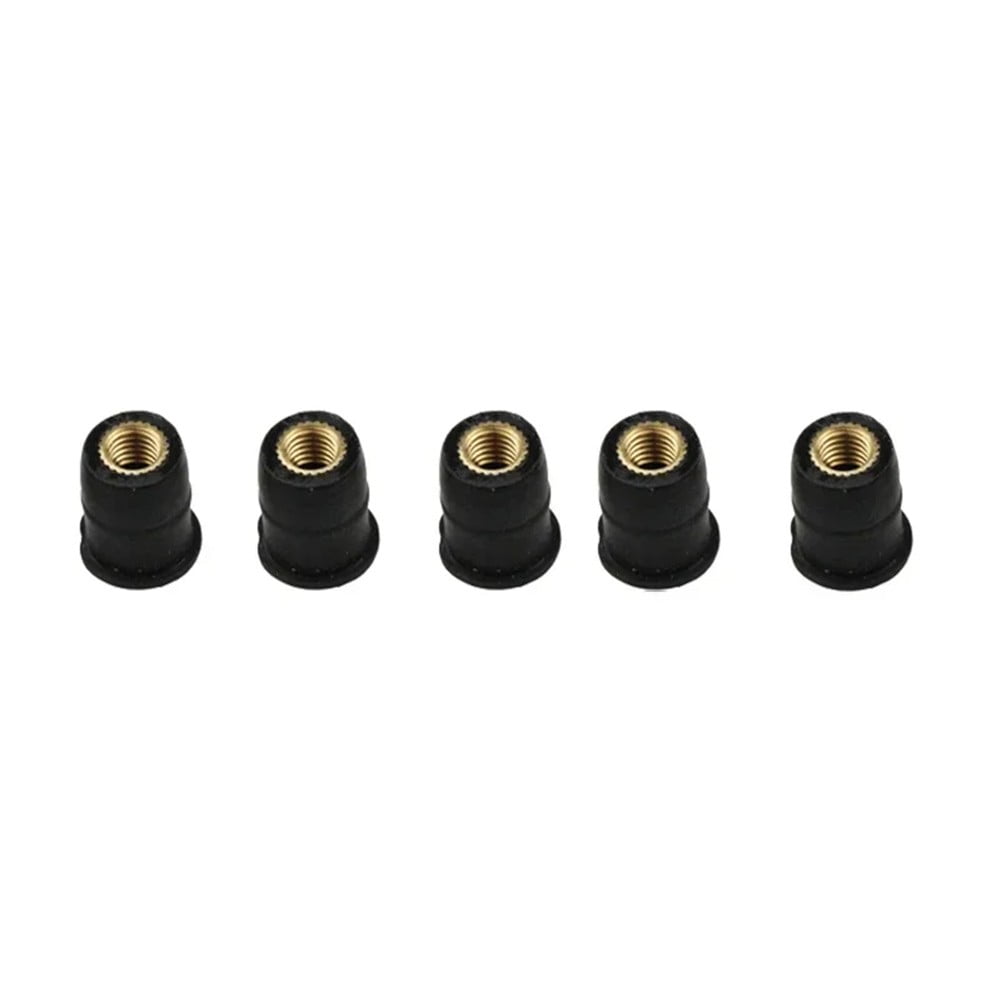 M-5 5Pcs Motorcycle Windshield Rubber Nuts Vibration Damper Panel ...
