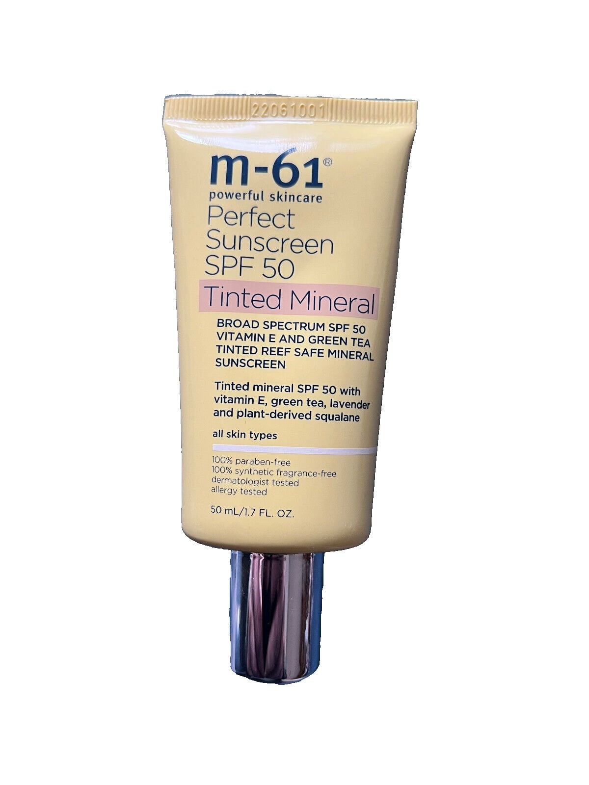 M-61 Perfect Mineral Sunscreen SPF 50 - Tinted 1.7 oz - Walmart.com