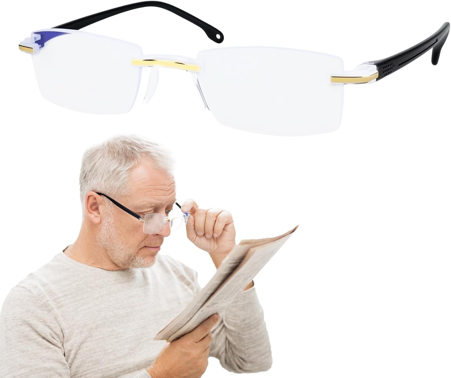 M-A-G Women Vision Glasses, 2025 New Intelligent Anti Blue Light ...