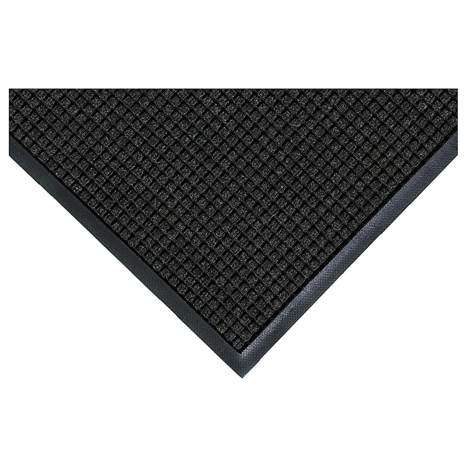 M+A Matting WaterHog Squares Classic Floor Mat, 6' x 8', Charcoal ...