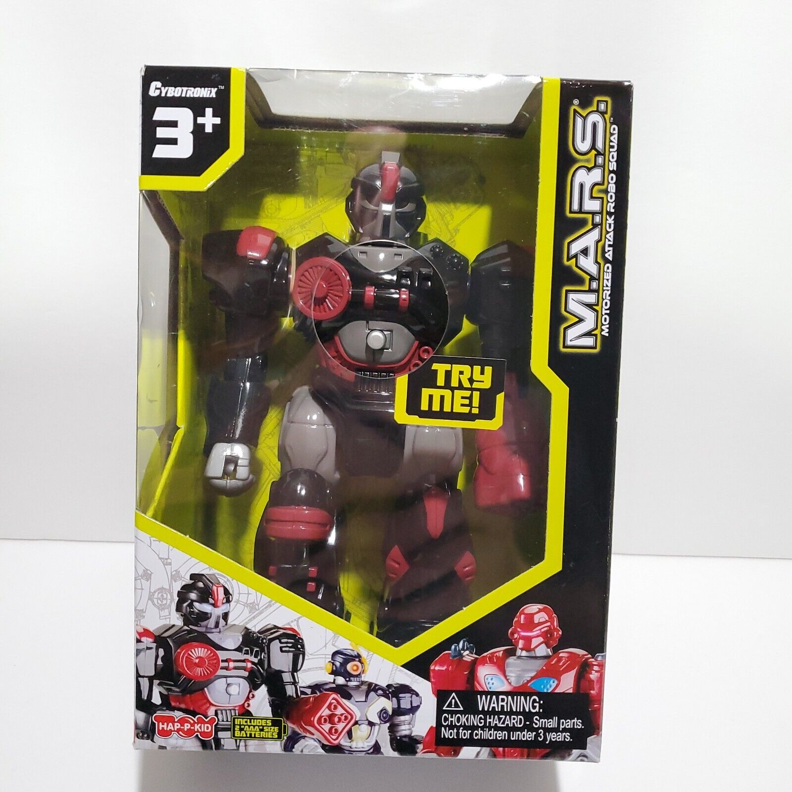 M.A.R.S. Motorized Attack Robot Squad Cybtronix - Black Robot Model XSS ...