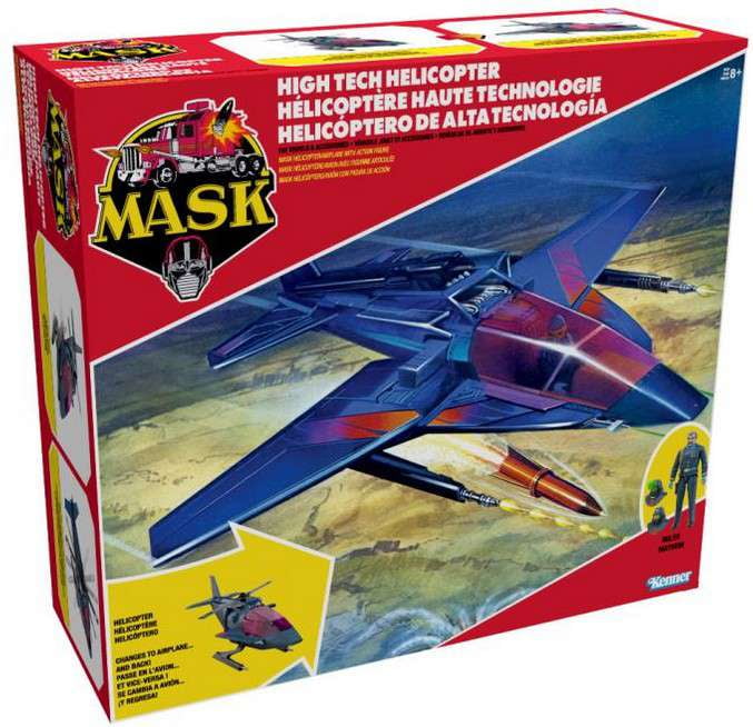 High Tech Helicopter Vehicle with Miles “Wolf” Mayhem | M.A.S.K. | The ...