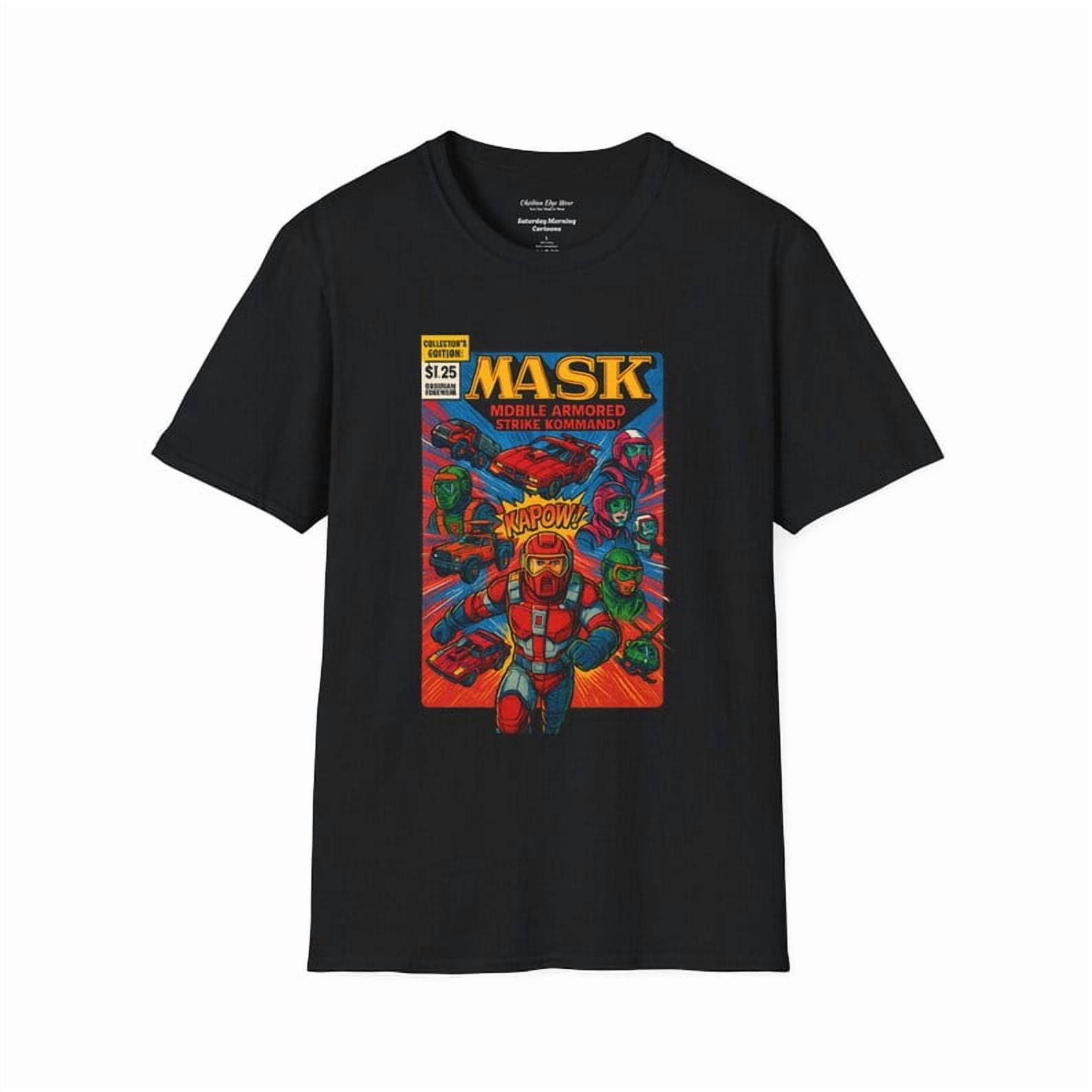 M.A.S.K. Vintage Cartoons Unisex T-shirt - Childhood Memories and Fun ...