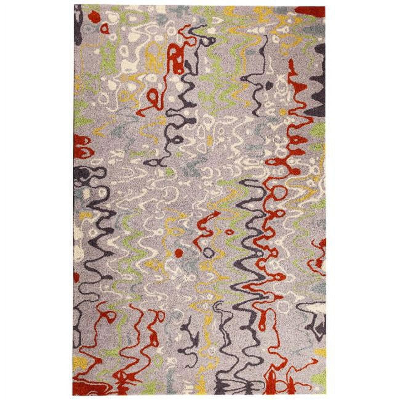 M A Trading Milano 2040 5.17 ft. x 7.5 ft. Hand Tufted Rug - Grey-Multi ...
