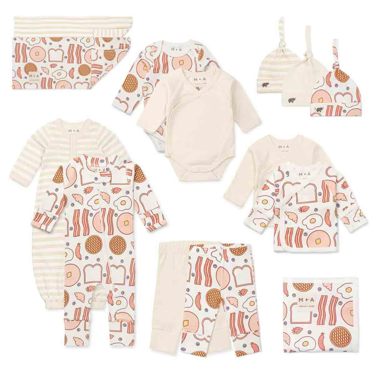 Free Shipping! M+A by Monica + Andy Baby Cotton 14 Piece Gift Box Set ...