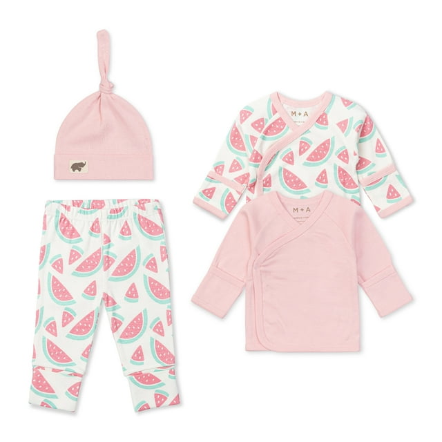 M+A by Monica + Andy Baby Organic Cotton Welcome Home Cuddle Box, Sizes ...