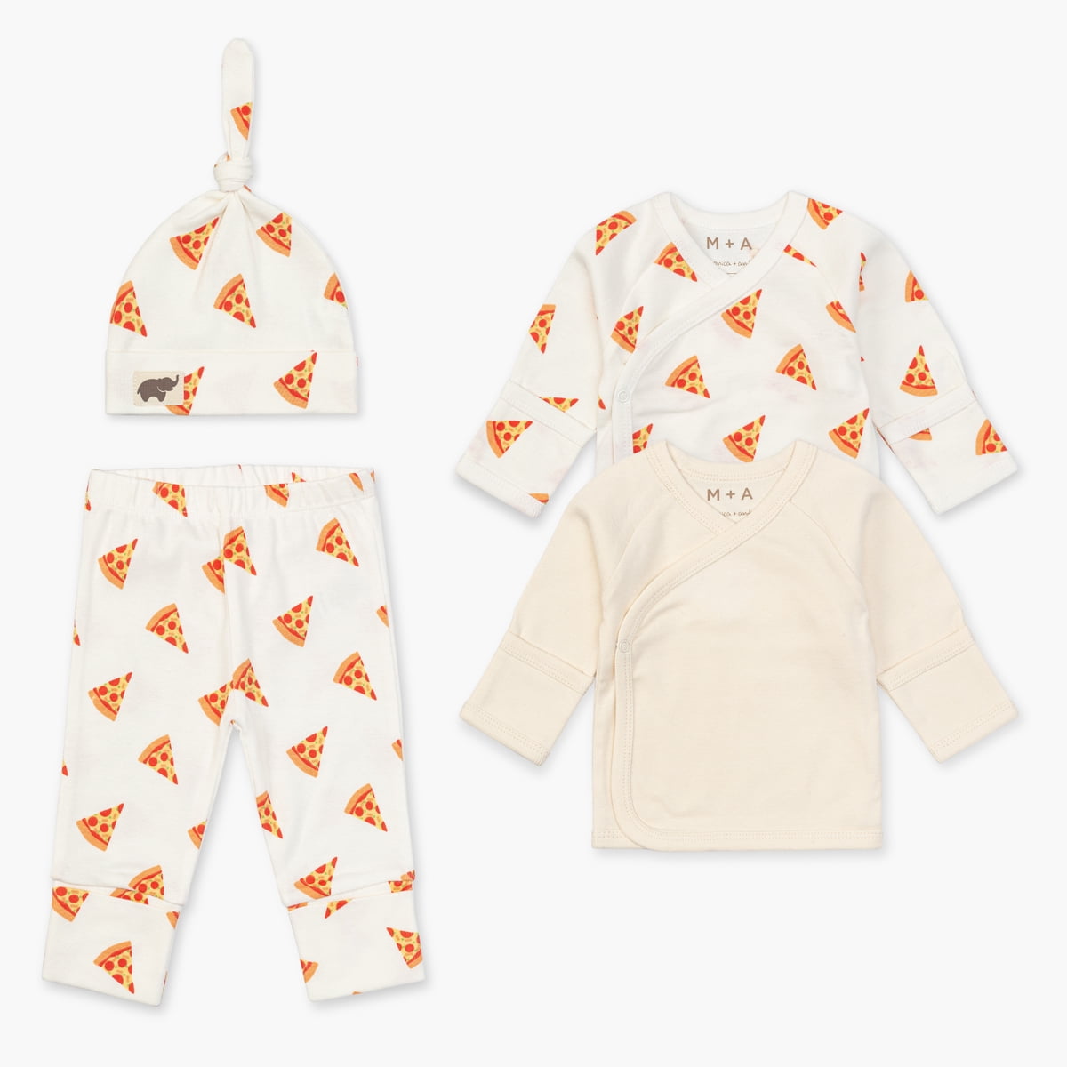 Monica + Andy Organic Cotton Baby Welcome Home Cuddle Box, Preemie - 3 ...