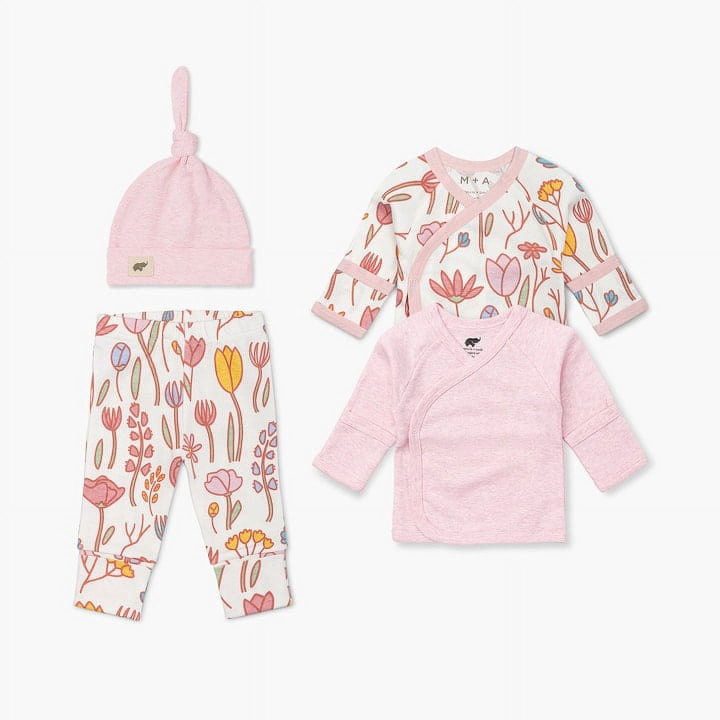 M+A by Monica + Andy Organic Cotton Baby Welcome Home Cuddle Box ...