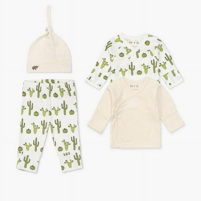 M+A by Monica + Andy Organic Cotton Gender Neutral Baby Welcome Home ...