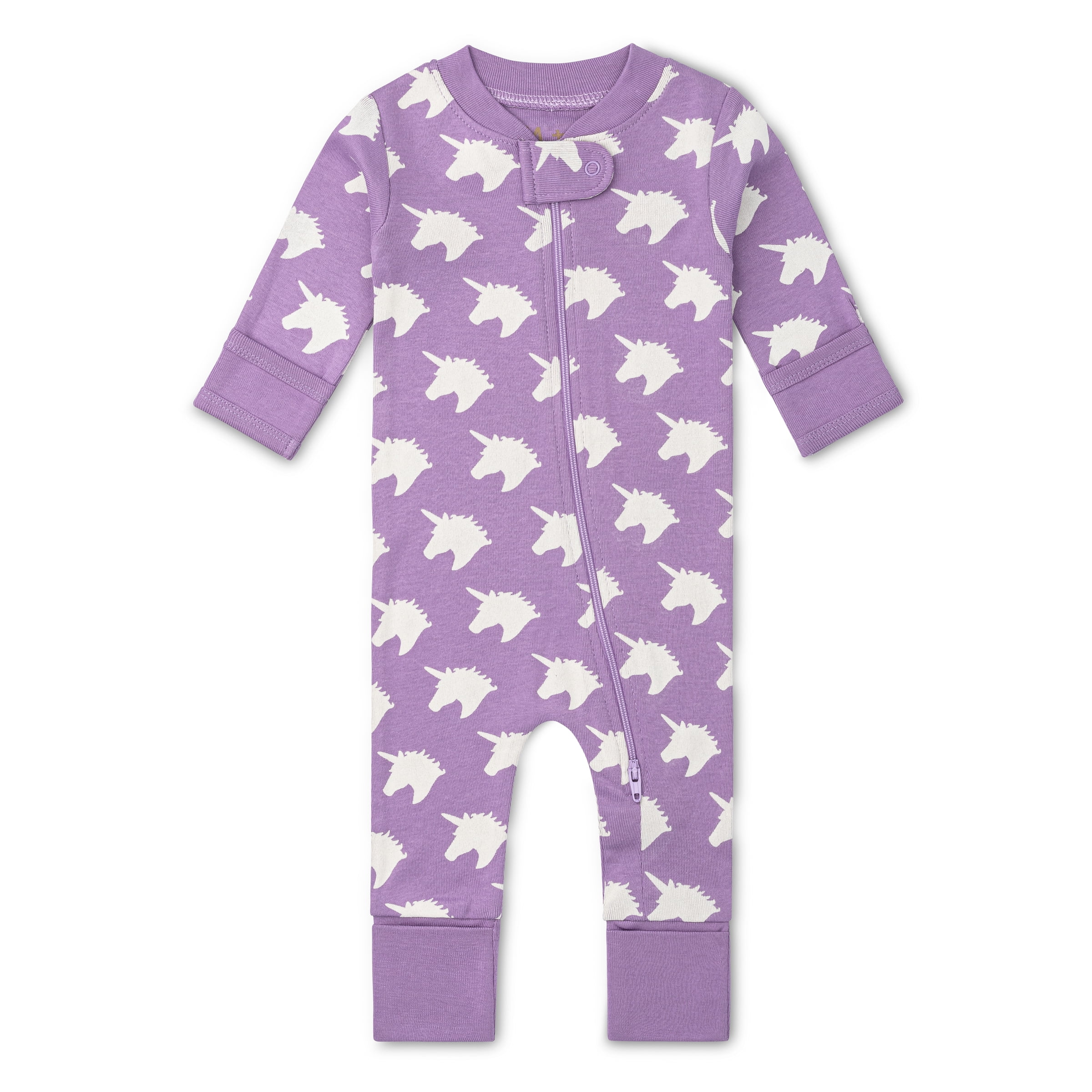 M+A by Monica + Andy, Organic Cotton One-Piece Coverall, Sizes Newborn ...