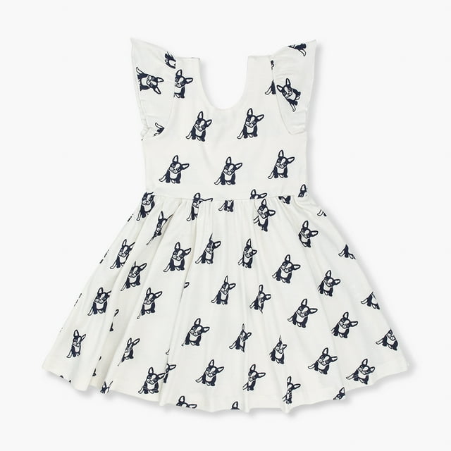 Monica + Andy Organic Cotton Toddler Girl Dress, Sizes 12M-5T, Summer ...