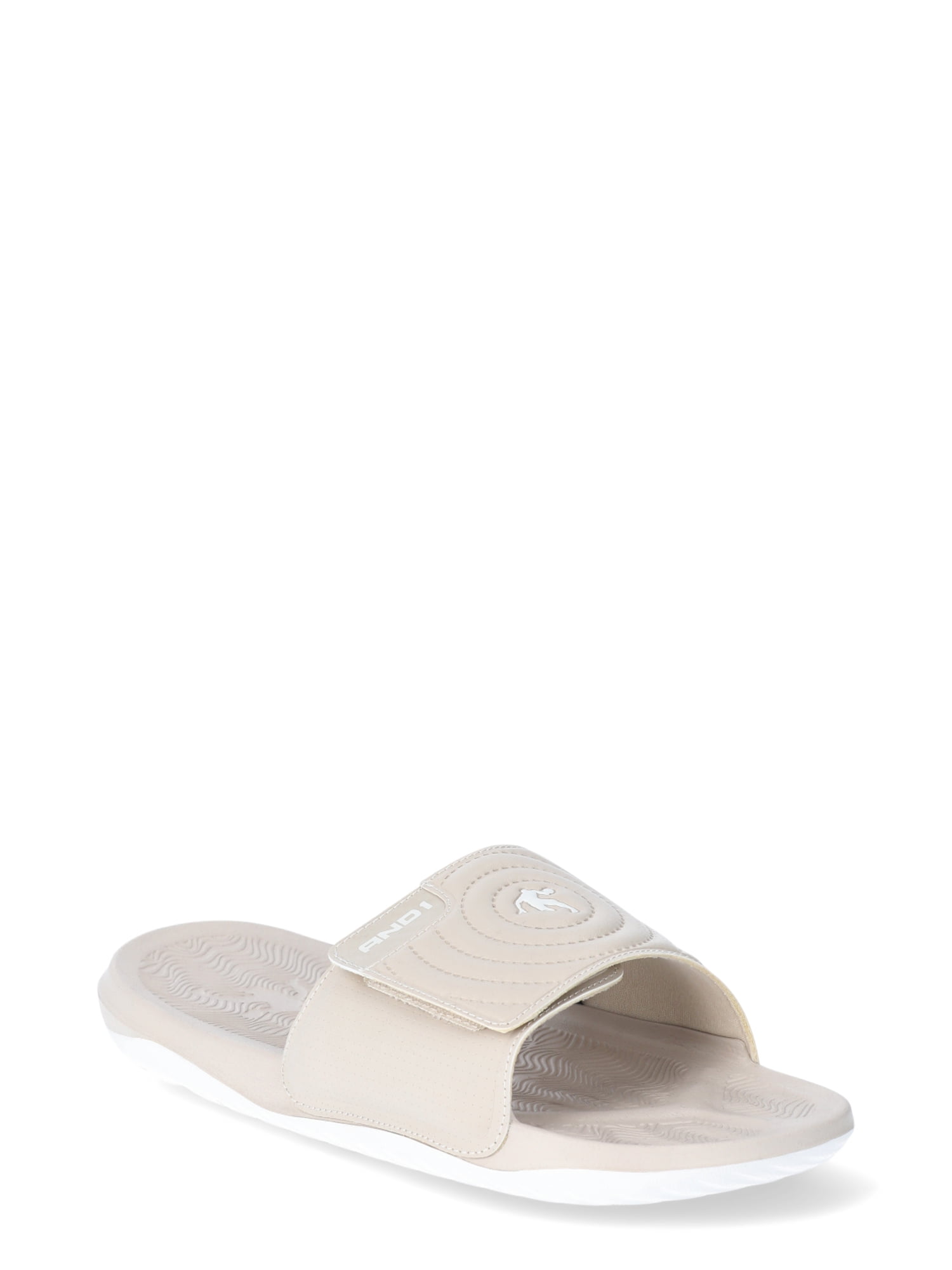 AND1 Men’s Athletic Adjustable Swirl Slide Sandals - Walmart.com