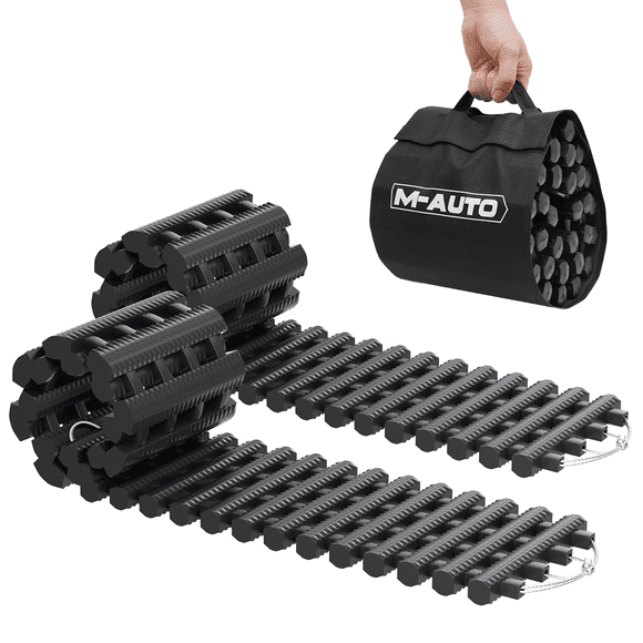 Auto and Tires Off-Road Tire Traction Mats for Mud Snow and Sand