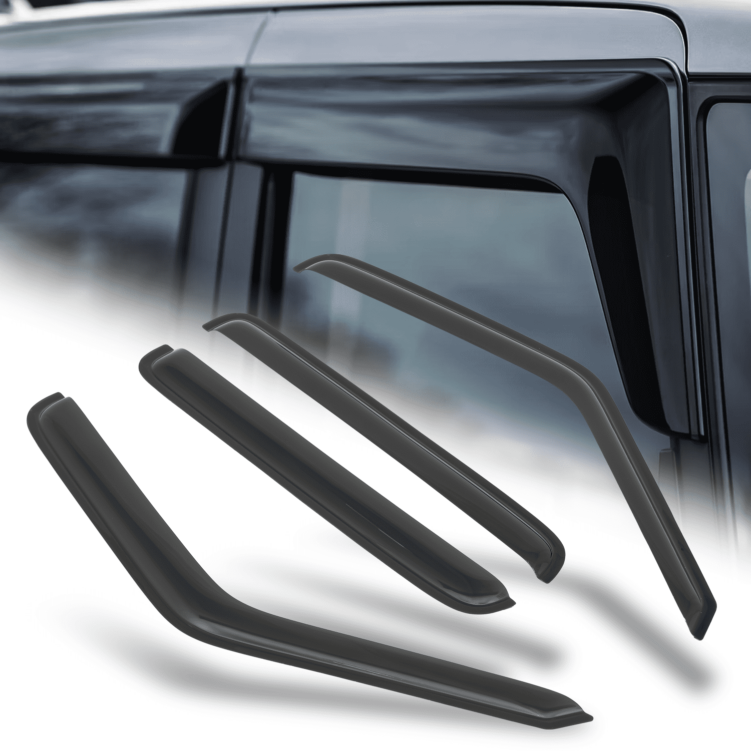 Chevy s10 rain guards store