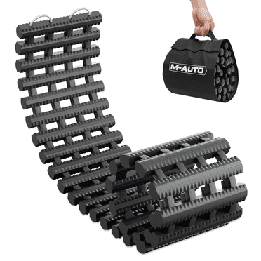 M-AUTO 32" Tire Traction Mat Recovery Track Vehicle Tires Ladder ...