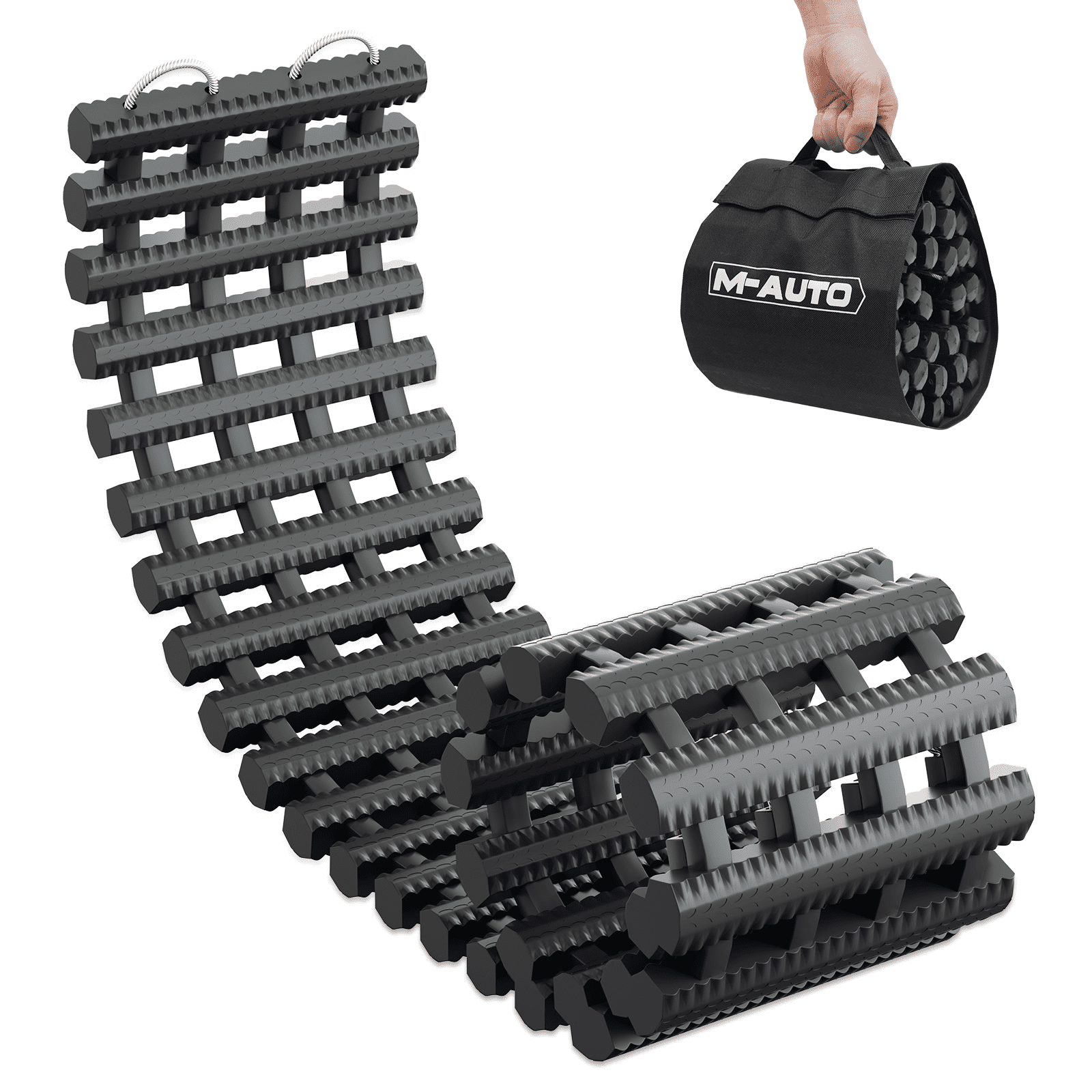 M-AUTO 47" Tire Traction Mat Recovery Track Vehicle Tires Ladder ...