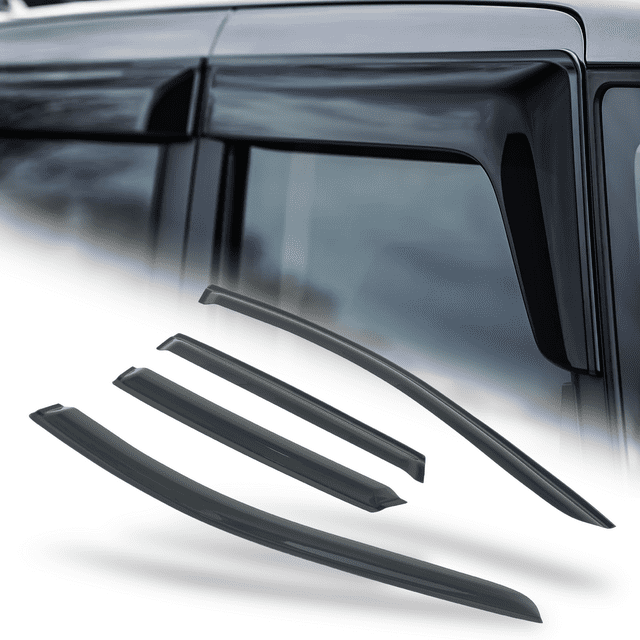 M-AUTO 4Pcs Window Visor Shade Vent Sun Rain Deflector Guard for 07-13 ...