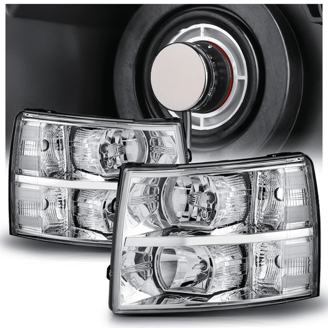 M-AUTO Pre-Assembled 6000K LED Headlight Assembly for 07-13 Chevy ...