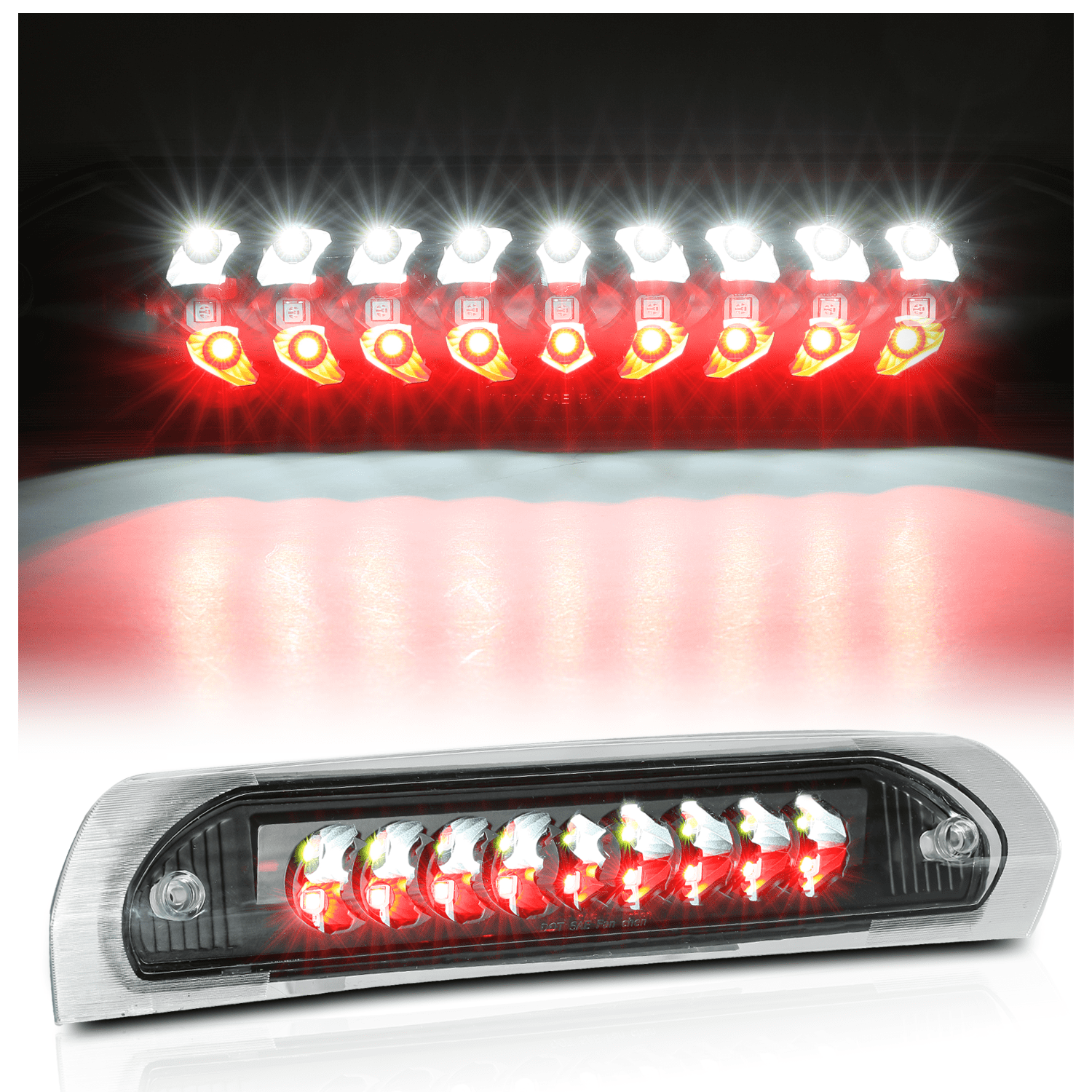 M-AUTO LED Rear 3rd Third Brake Light Cargo Lamp Fit For 2002-2008 ...